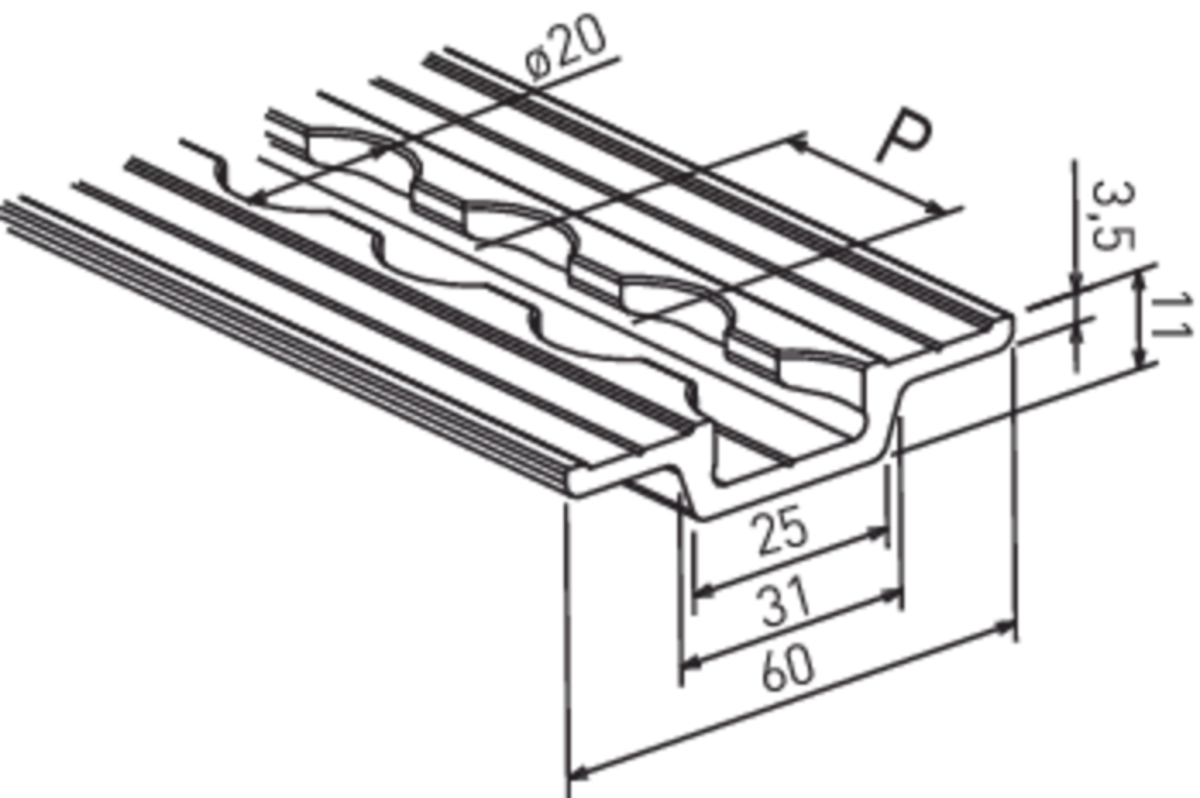 Standard airline tracks for load securing | allsafe shop