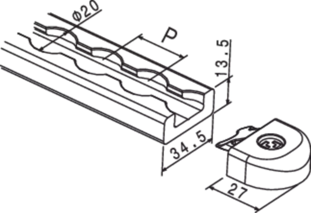 Standard airline tracks for load securing | allsafe shop