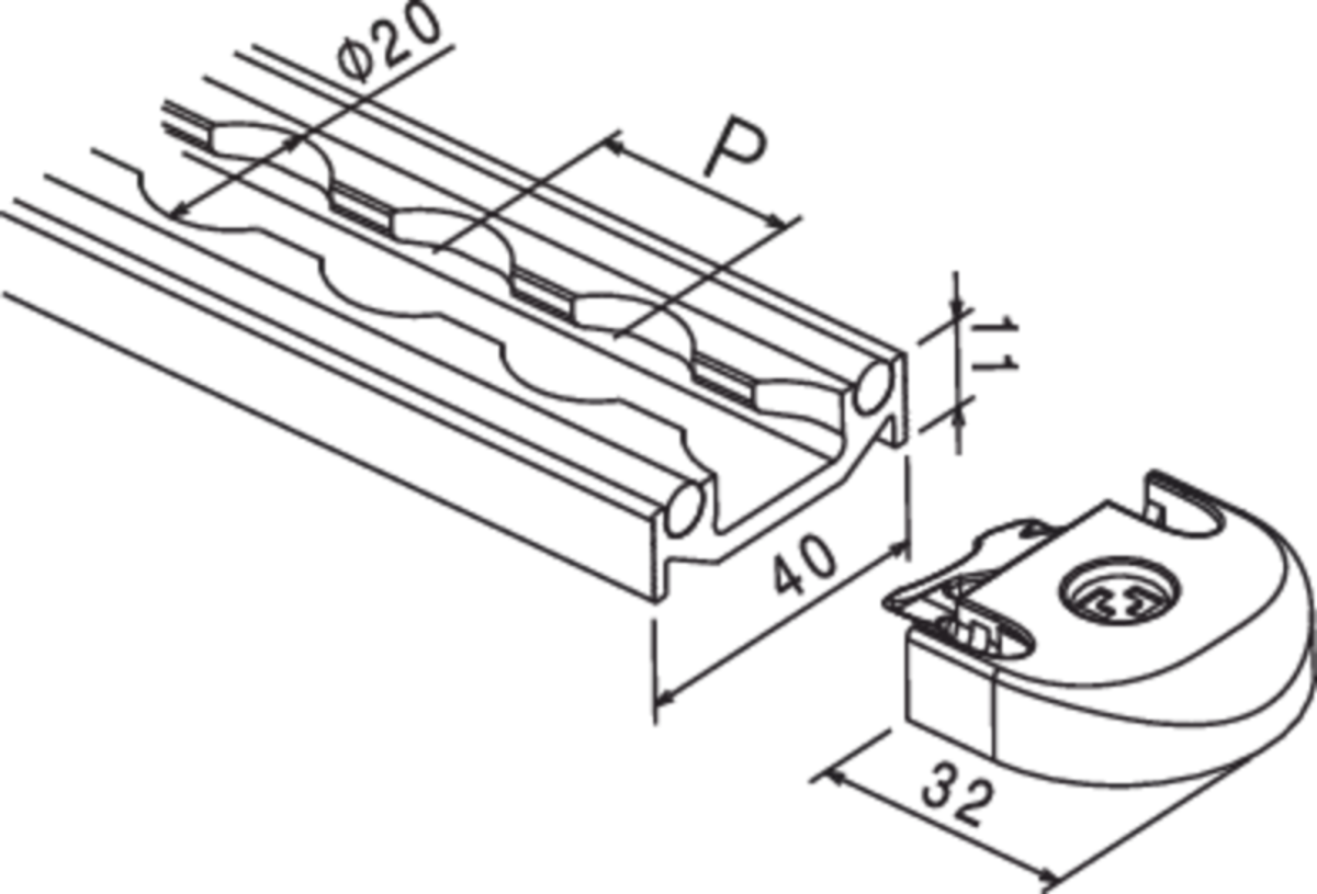 Standard airline tracks for load securing | allsafe shop